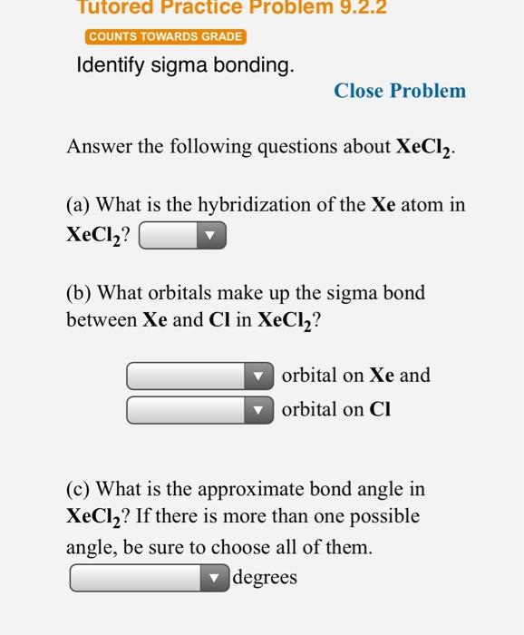 Solved Tutored Practice Problem 9.2.2 COUNTS TOWARDS GRADE | Chegg.com