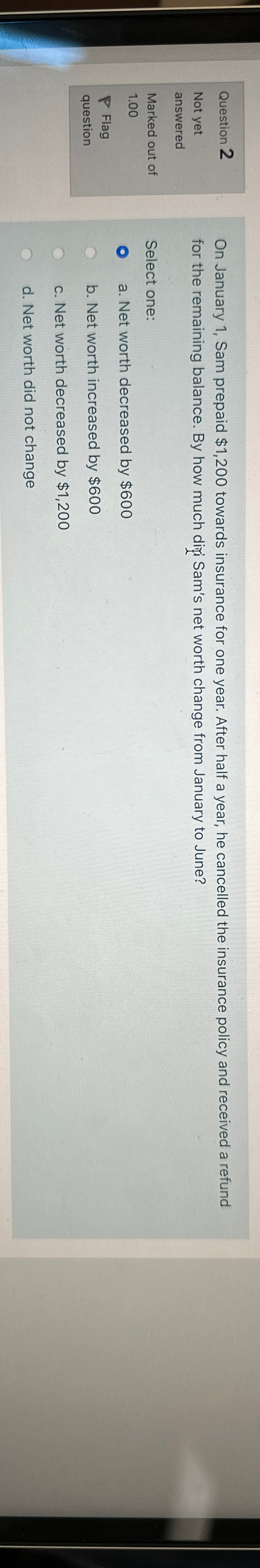 Solved Question 2Not yetansweredMarked out of 1.00P Flag | Chegg.com Solved Question 2Not yetansweredMarked out of 1.00P Flag | Chegg.com