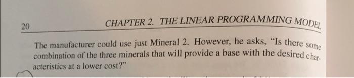 Solved Formulate mathematical models for the following | Chegg.com