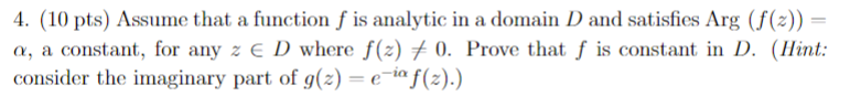 Solved Complex Analysis. Pls answer with detailed steps | Chegg.com