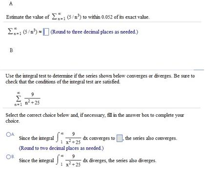 Solved Estimate the value of to within 0.052 of its exact | Chegg.com