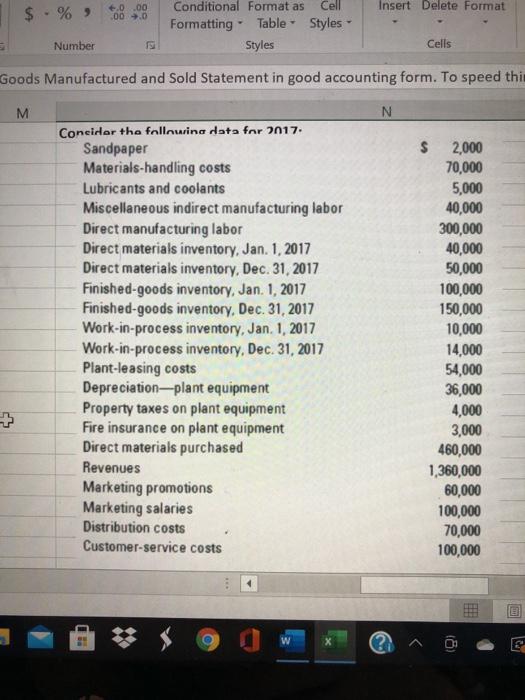 Solved Insert Delete Format $ . % ) +0.00 .00 0 Conditional | Chegg.com