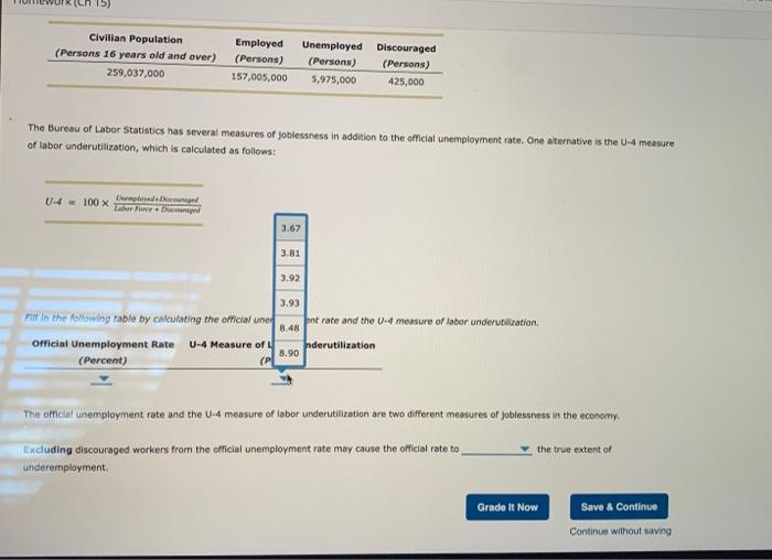 Solved The Bureau of Labor Statistics has several measures | Chegg.com