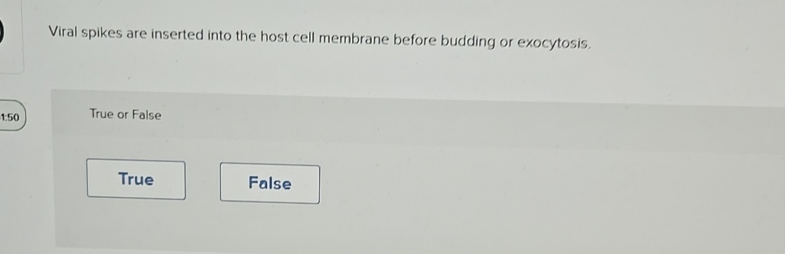 Solved Viral spikes are inserted into the host cell membrane | Chegg.com
