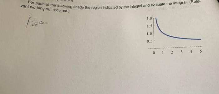 Solved vant working out required.) For each of the following | Chegg.com