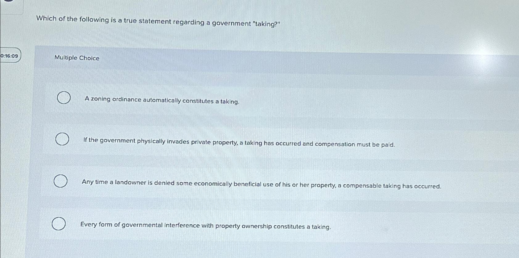 Solved Which of the following is a true statement regarding | Chegg.com