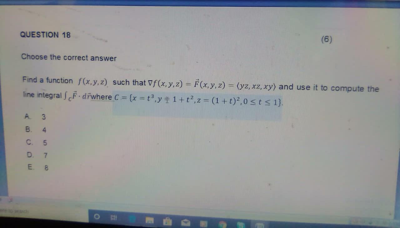 Solved Find a function f(x,y,z) such that | Chegg.com