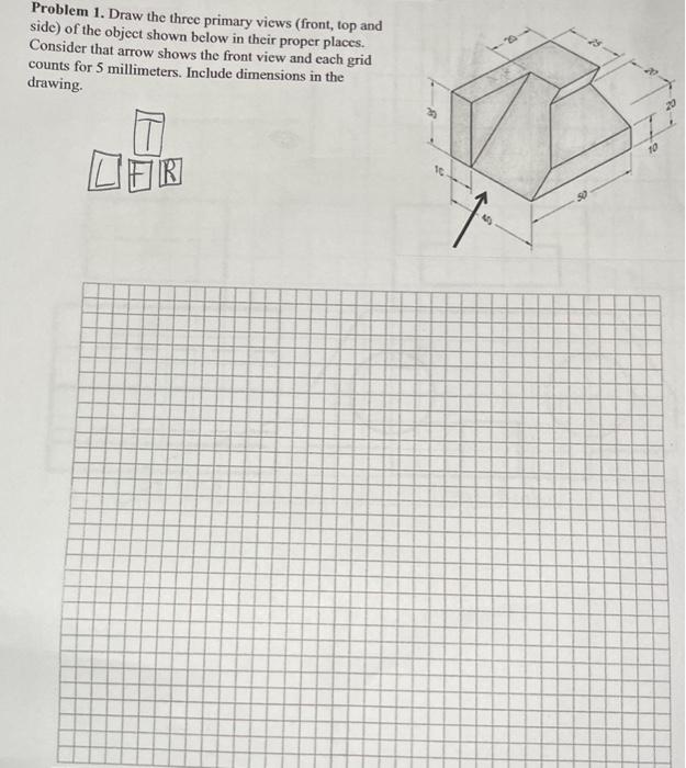 Solved Need done ASAP! Please provide dimensions in drawing | Chegg.com