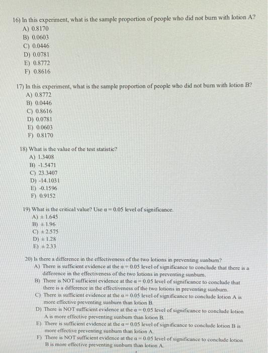 Solved 1) Classify the two given samples as independent or | Chegg.com