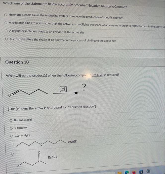 Solved Which one of the statements below accurately describe | Chegg.com