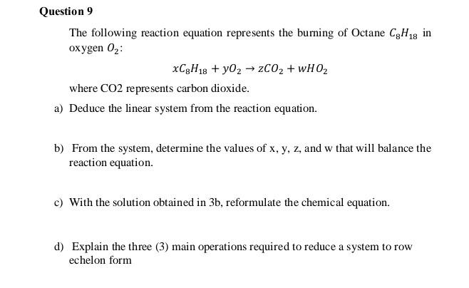 [Solved]: The following reaction equation represents th