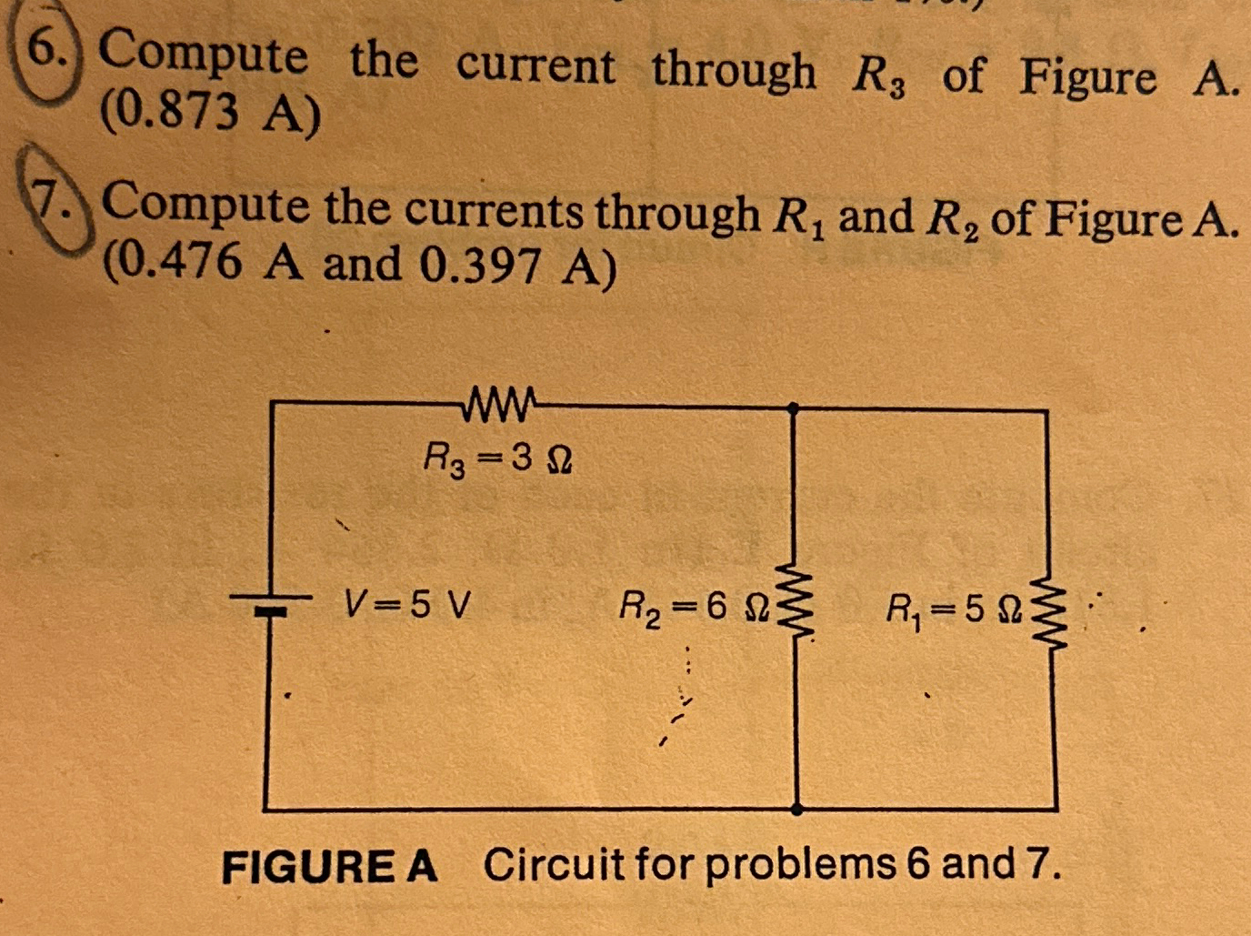 Solved Compute The Current Through R3 ﻿of Figure