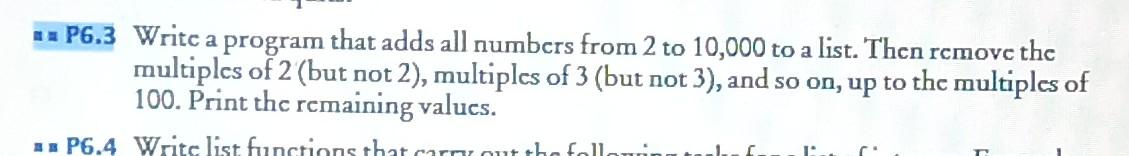 Solved ** P6.3 Write a program that adds all numbers from 2 | Chegg.com
