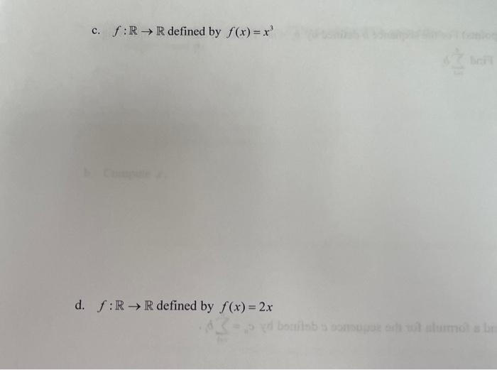 Solved 8. (12 points) Determine which of the functions are | Chegg.com
