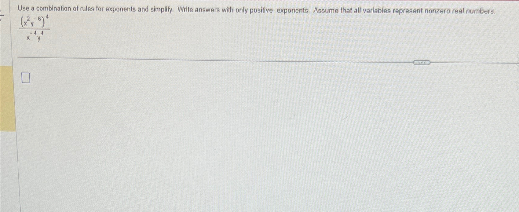 Solved Use a combination of rules for exponents and | Chegg.com