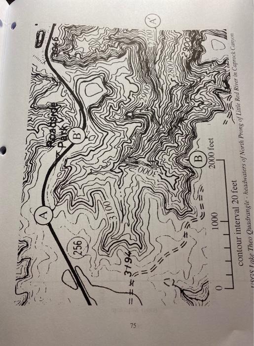 4. Lake Theo, Texas (lower reach of North Prong, | Chegg.com