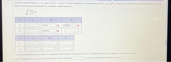 Solved wish to use the sum command on a computer algebra | Chegg.com