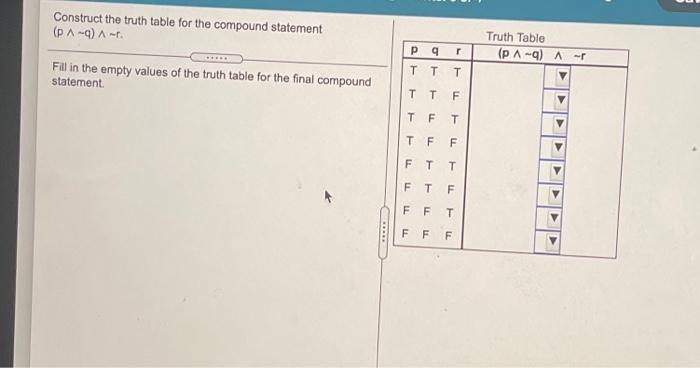 solved-construct-the-truth-table-for-the-compound-statement-chegg