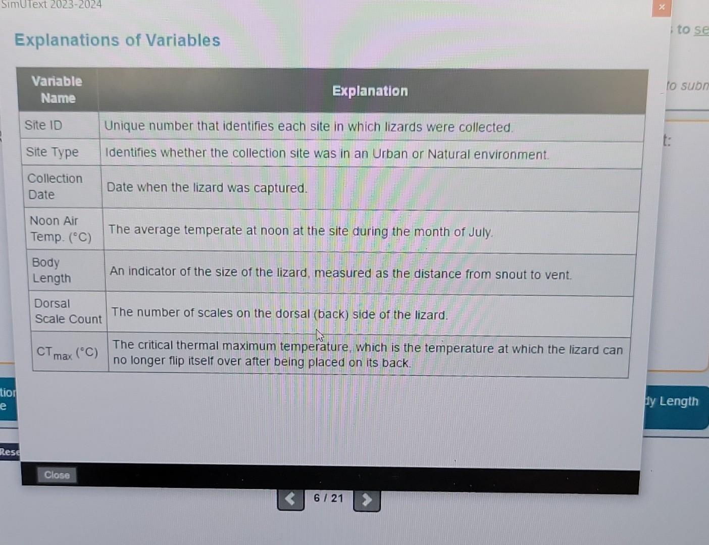 Determine which Variable would be relevant for the | Chegg.com