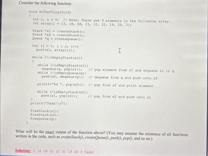 Solved Im confused why the output is just reversed. Why | Chegg.com