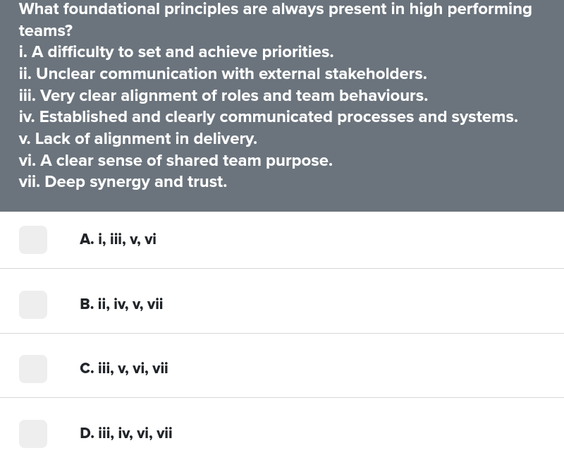Solved What foundational principles are always present in | Chegg.com