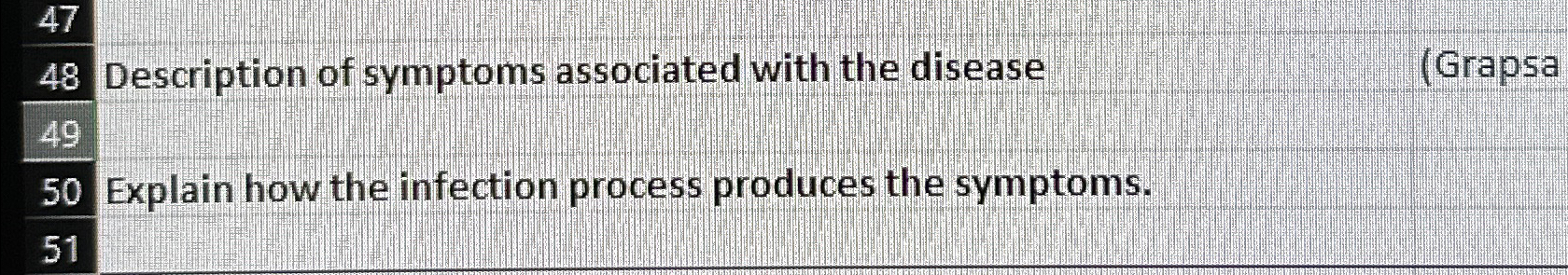 Staph aureus endocarditis Description of symptoms | Chegg.com
