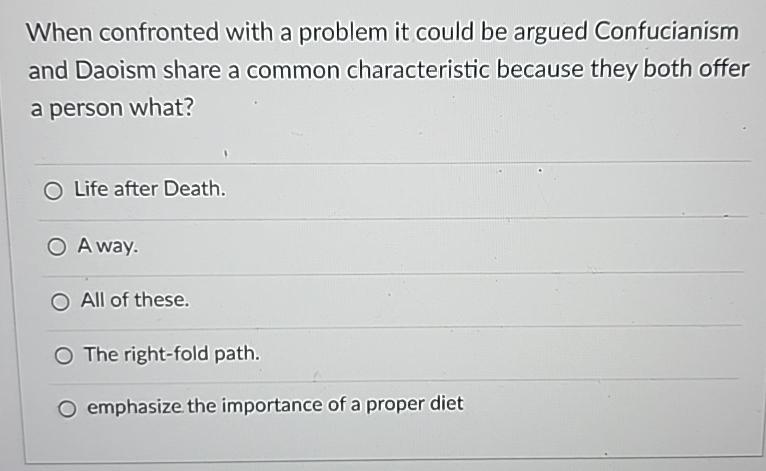 Solved When confronted with a problem it could be argued | Chegg.com