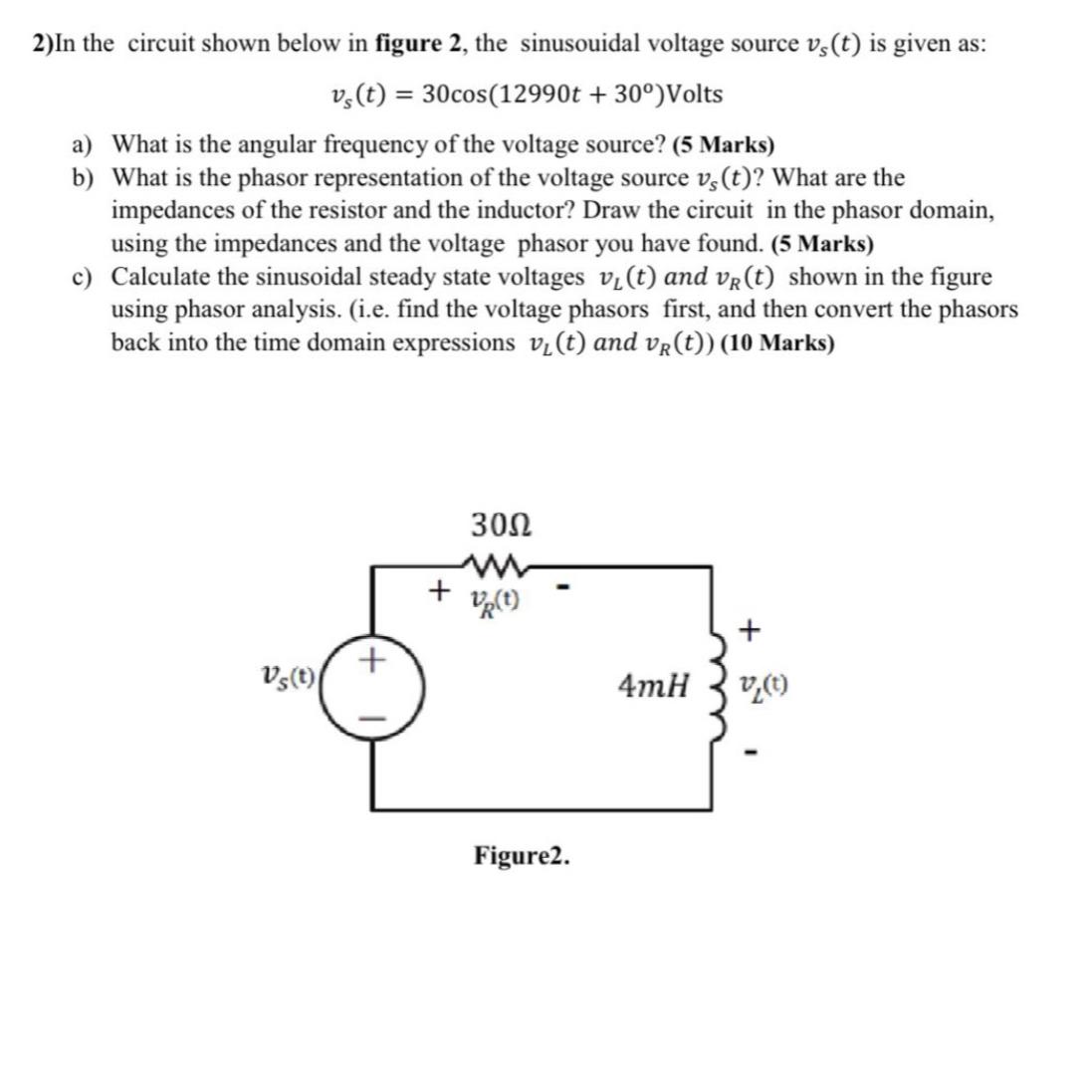 Solved In the circuit shown below in figure 2 , ﻿the | Chegg.com
