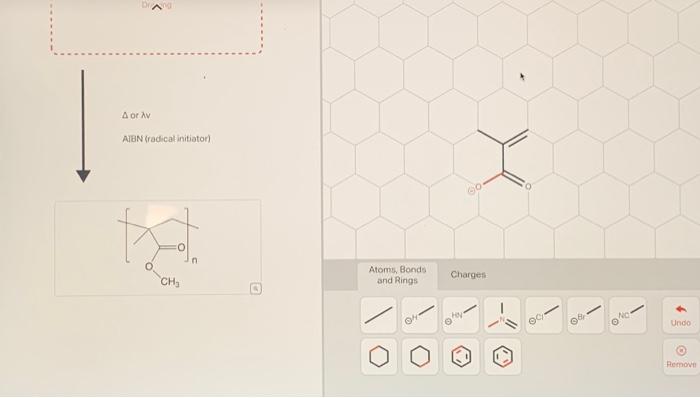 Solved Draw the starting structure that would lead to this | Chegg.com