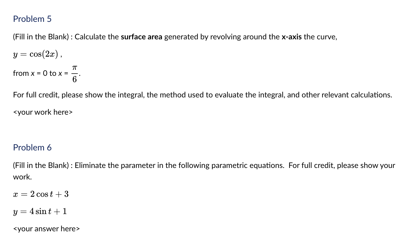 Solved Need help with bothe problem 5 ﻿and problem 6 | Chegg.com