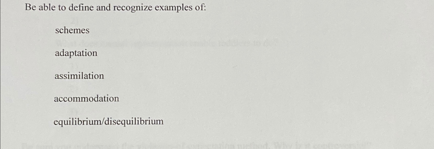 Solved Be able to define and recognize examples | Chegg.com