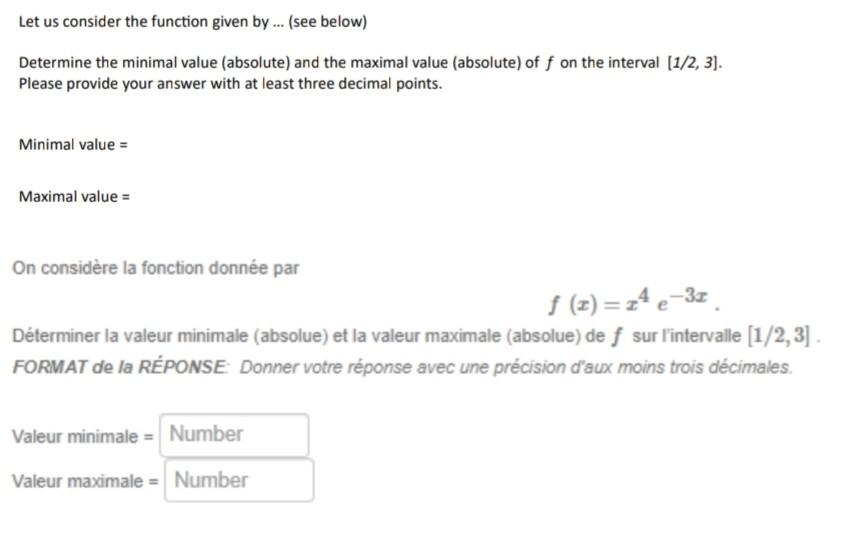 Solved Let us consider the function given by ... (see below) | Chegg.com