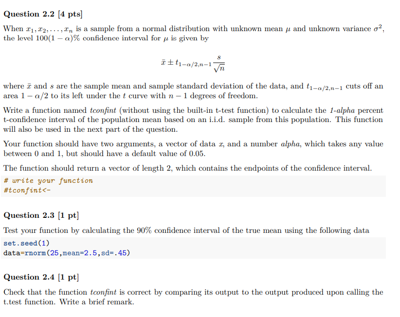 Solved Please do the following in RSTUDIO only SEE image for | Chegg.com