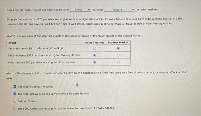 Solved 12. The circular-flow model The following diagram | Chegg.com