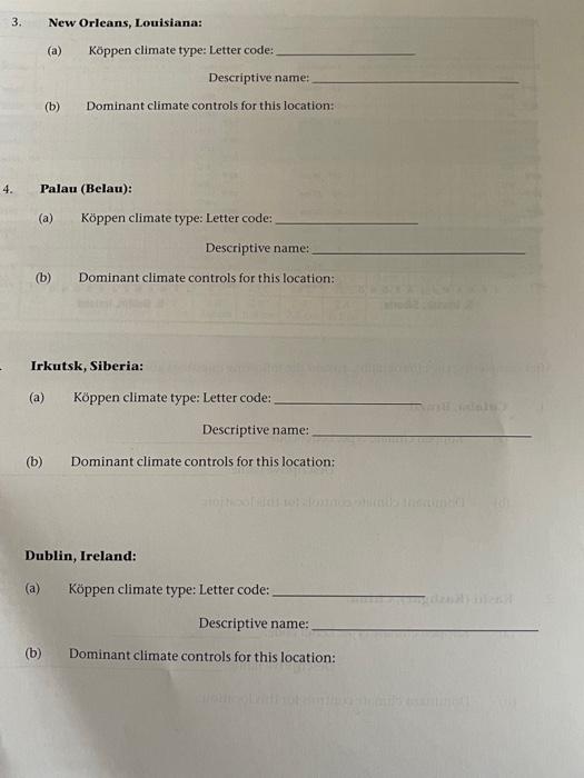 Solved EXERCISE 23 PROBLEMS-PART I For each of the following | Chegg.com