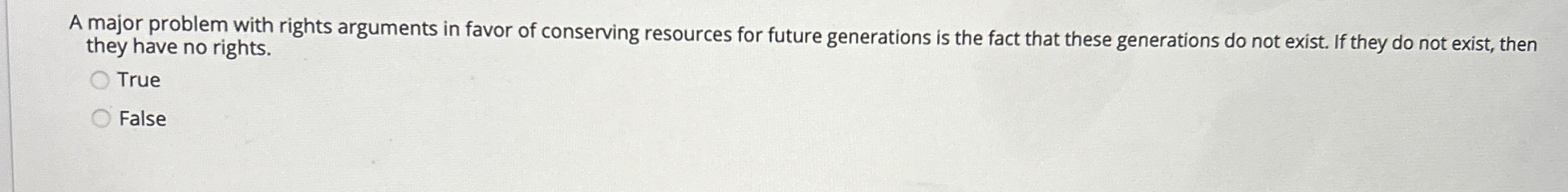 Solved A major problem with rights arguments in favor of | Chegg.com