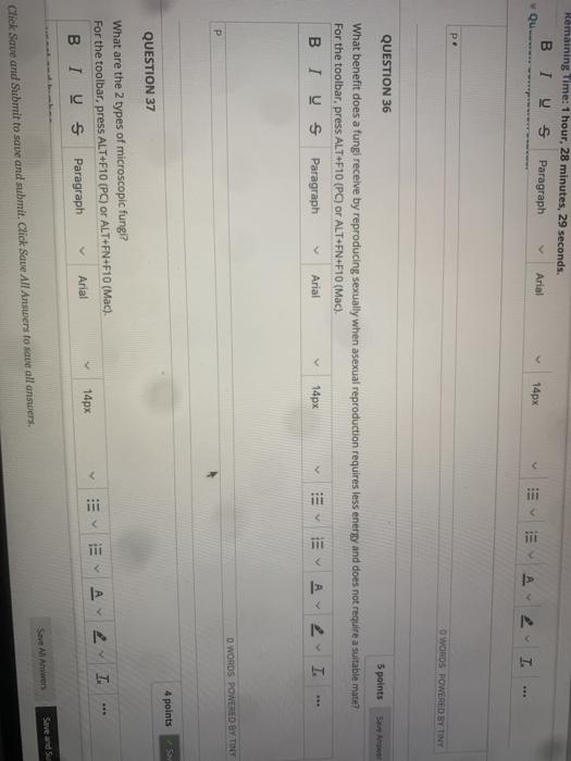 Solved Remaining Time: 1 hour, 28 minutes, 29 seconds BI VS | Chegg.com
