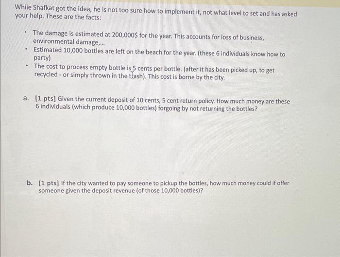 While Shafkat got the idea, he is not too sure how to | Chegg.com