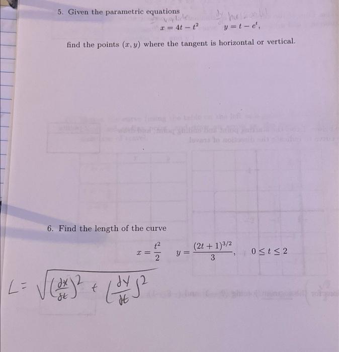 Solved 3. Consider the parametric curve x=1−sin2(t),y=cos(t) | Chegg.com