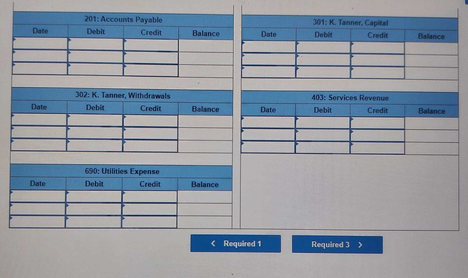 Problem 2-1A (Static) Preparing and posting journal | Chegg.com