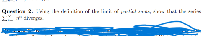 Solved Question 2: Using the definition of the limit of | Chegg.com