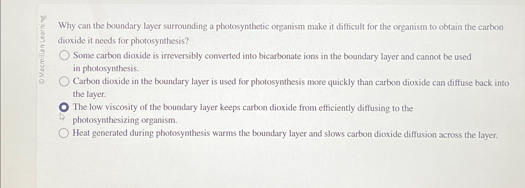 Solved Why can the boundary layer surrounding a | Chegg.com