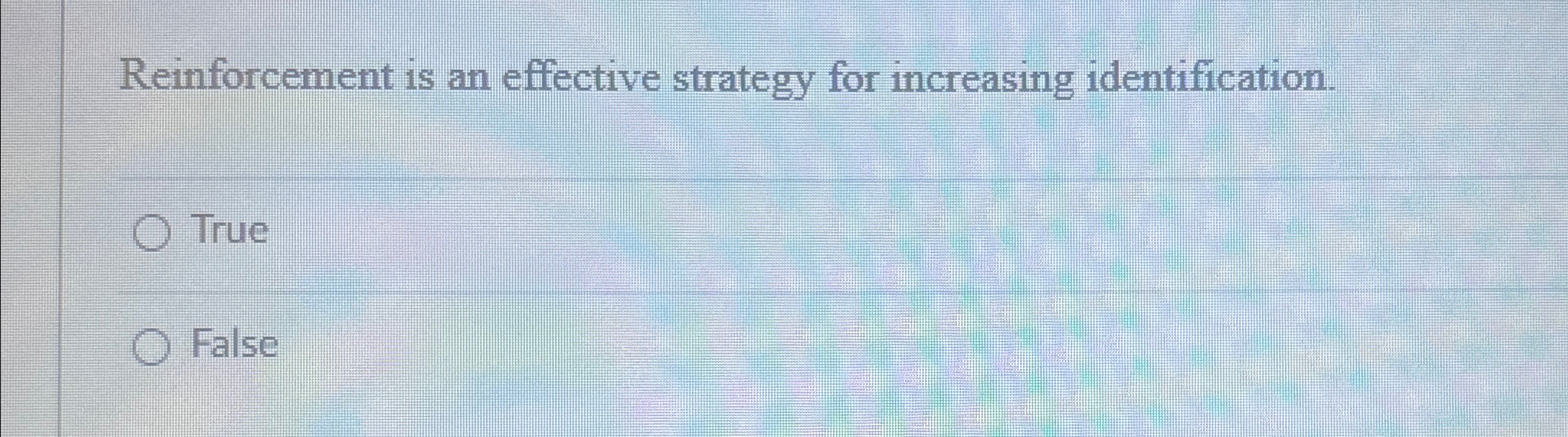 Solved Reinforcement is an effective strategy for increasing | Chegg.com
