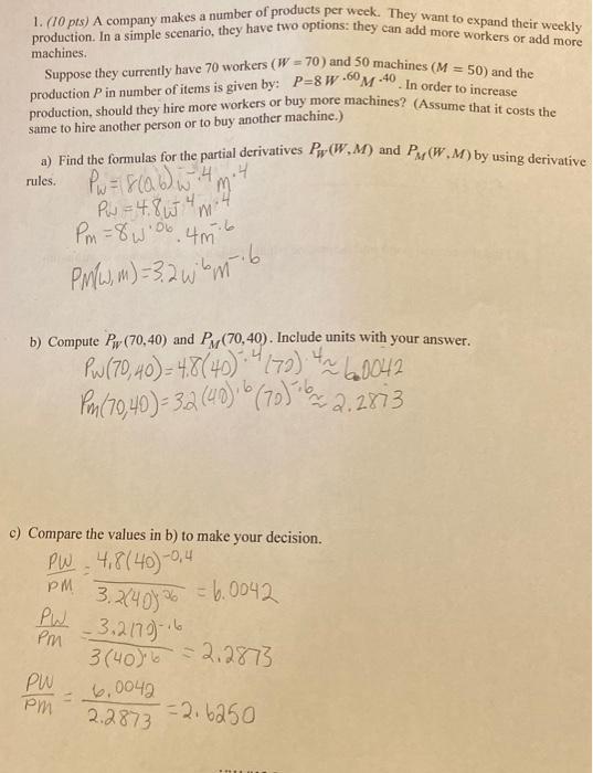 Solved Is my answer right? What are the units for part B? | Chegg.com
