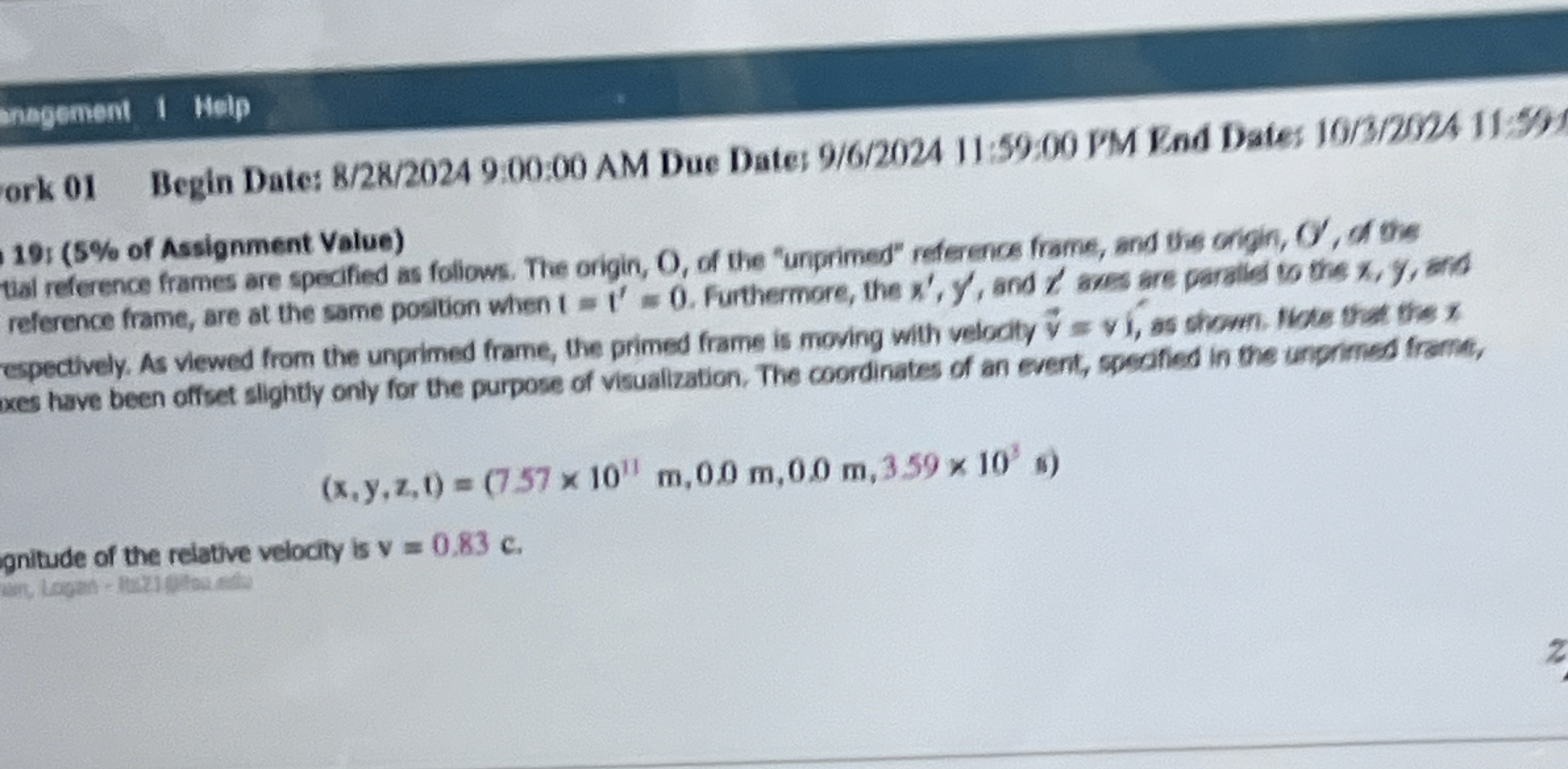 Solved 1 ﻿Holpork 01 ﻿Begin Date: 8/28/2024 9.00:00 ﻿AM Due | Chegg.com