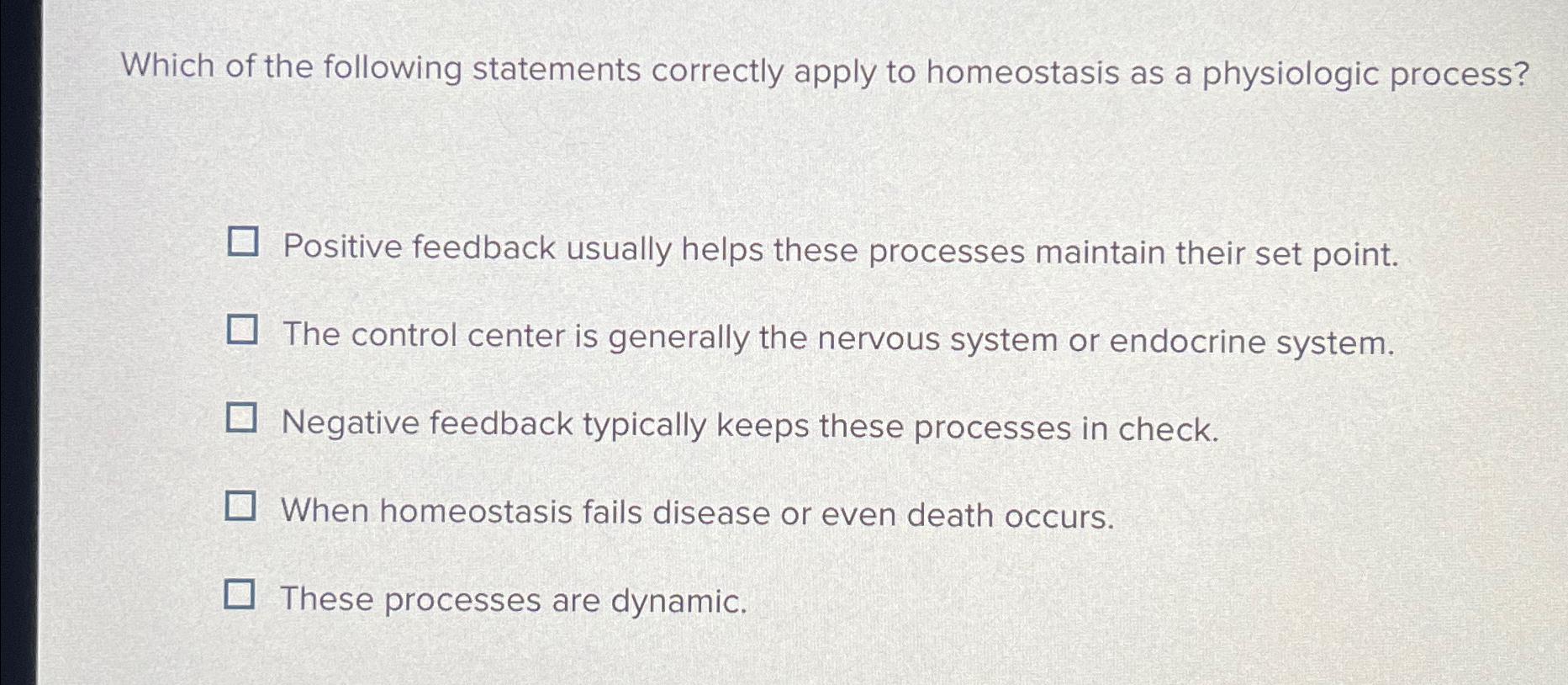 Solved Which of the following statements correctly apply to | Chegg.com