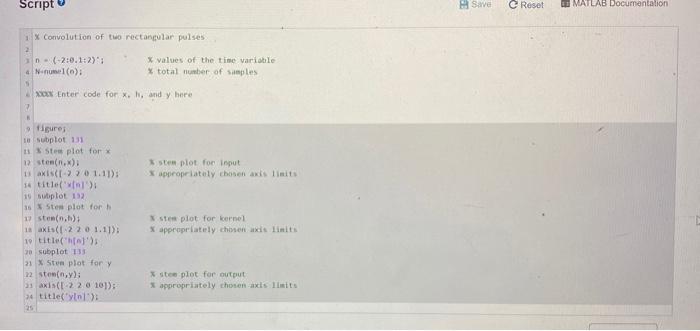 Solved My Solutions Problem 2: Discrete-Time Convolution In | Chegg.com
