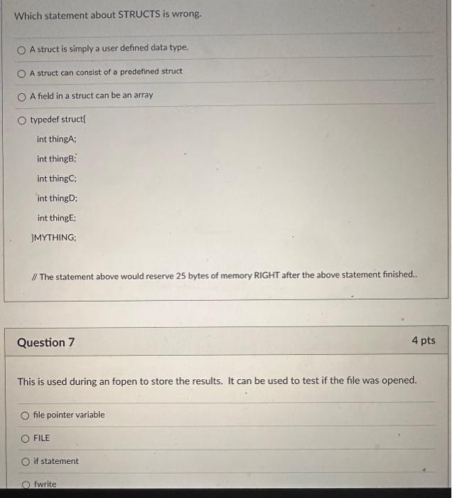 Solved Based on ONLY what you see, how many different data | Chegg.com