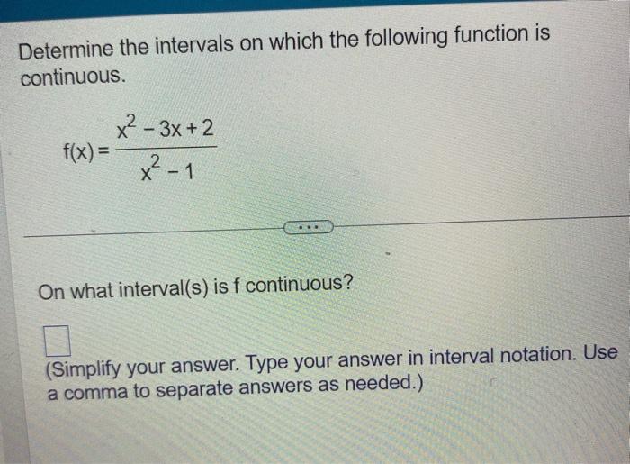 Solved Determine the intervals on which the following | Chegg.com