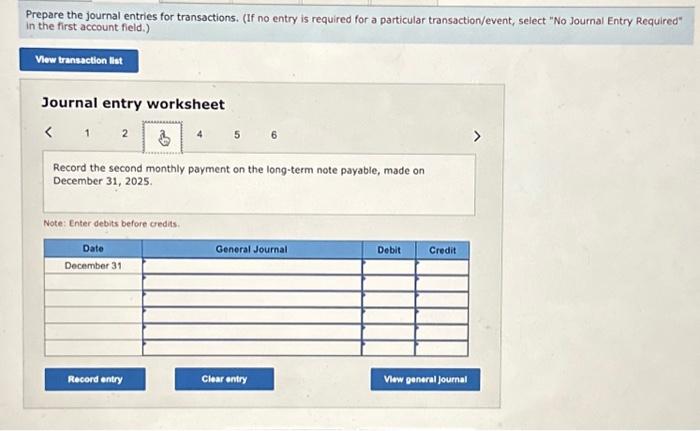 Solved Prepare the journal entries for transactions. (If no | Chegg.com